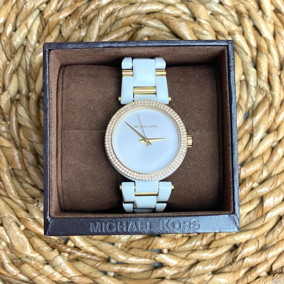 Michael Kors | Accessories | Michael Kors Womens Wrist Watch Mk435 New ...